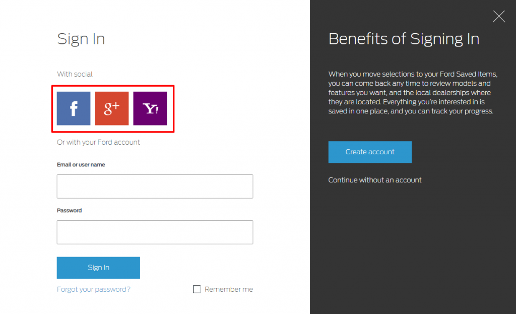 Social Login for E-Сommerce: Overview of the Top 10 Online Stores ...