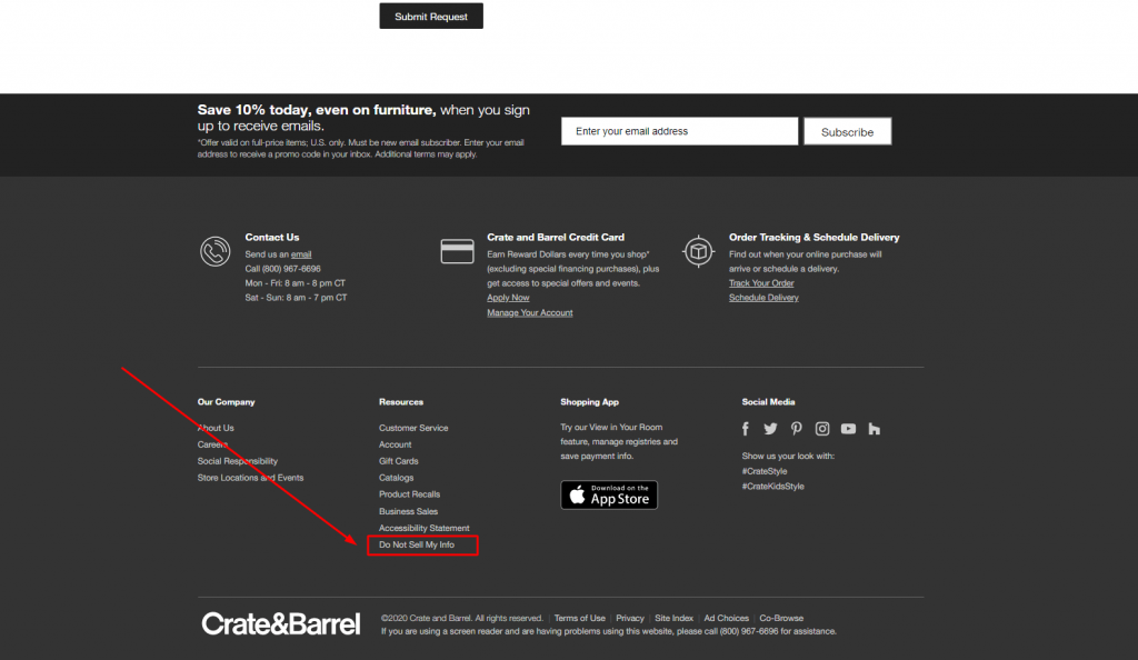 20 Examples of “Do Not Sell My Personal Information” Page | Plumrocket Blog