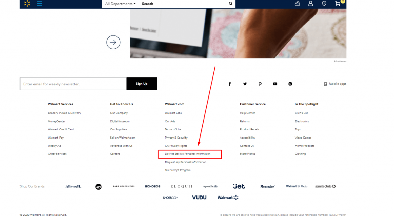 20 Examples of “Do Not Sell My Personal Information” Page | Plumrocket Blog