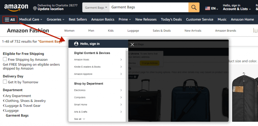 Ecommerce Navigation Examples & Best Practices In 2024