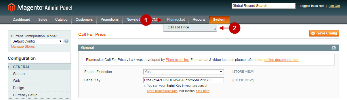 How To Uninstall Magento Call For Price Extension V1x Magento Call For Price V1x Uninstalling