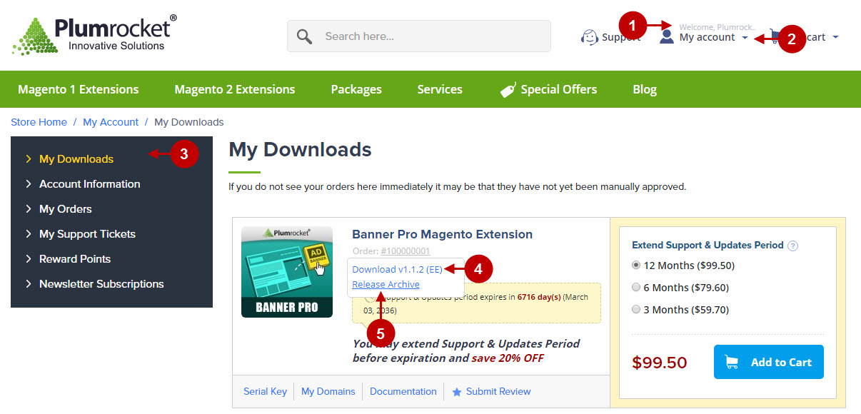 How to Update Magento Banner Pro Extension v1.x Magento Banner Pro v1.x Updating - Plumrocket ...