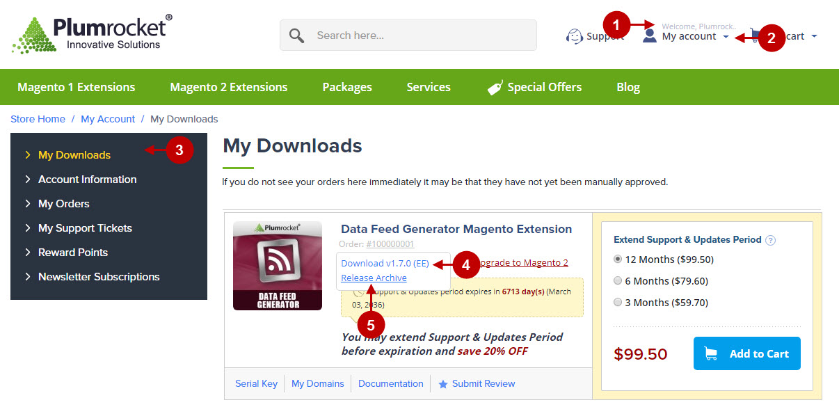 How to Update Magento Data Feed Generator Extension v1.x Magento Data Feed Generator v1.x ...