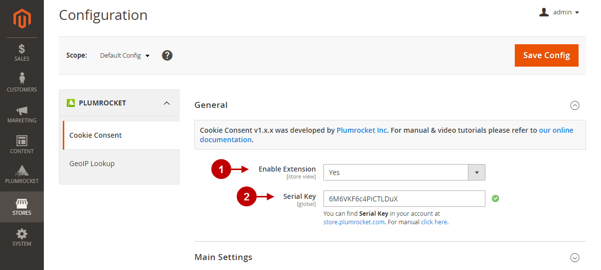 How to Configure Magento 2 Cookie Consent Extension v2.x Magento 2 Cookie Consent v2.x ...
