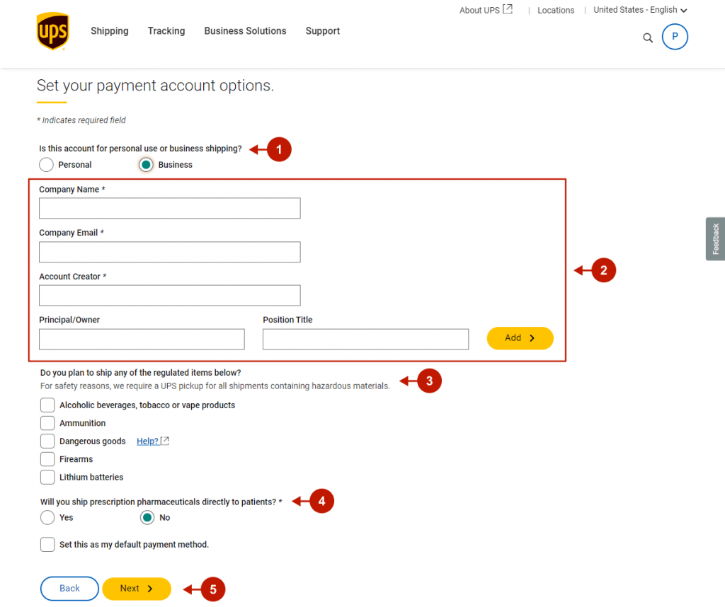 How to Request UPS API Credentials - Plumrocket Documentation