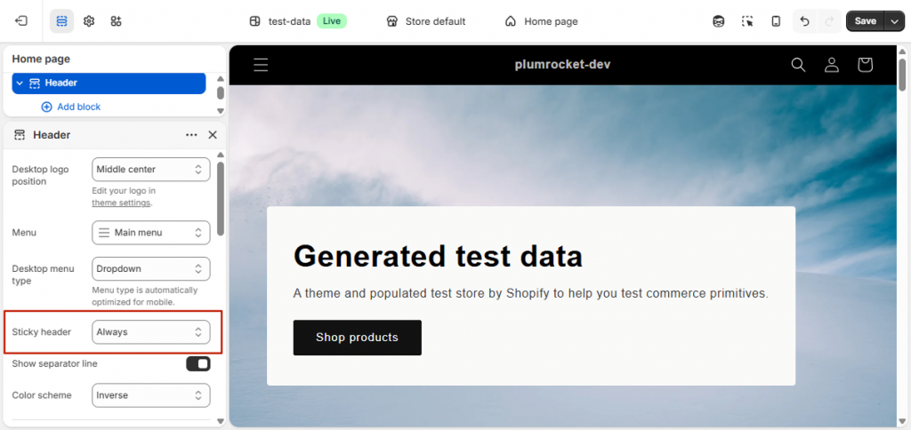 Edit the Shopify Header: Change, Add & Customize Menus