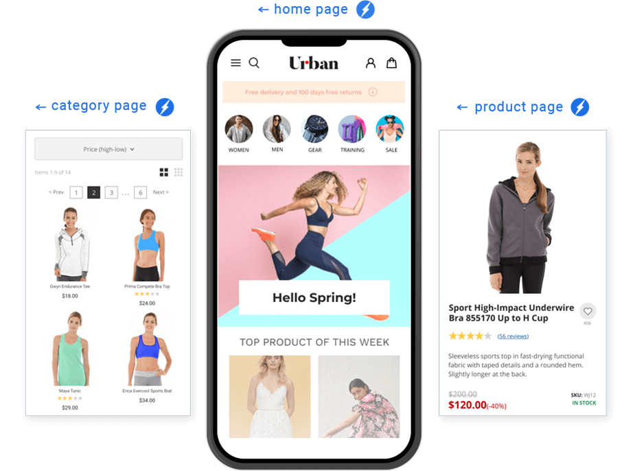Magento 2 AMP Extension - Accelerated Mobile Pages Magento 2 Plugin